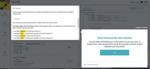 CodinGame : apprendre à coder en jouant ! - Geek Junior