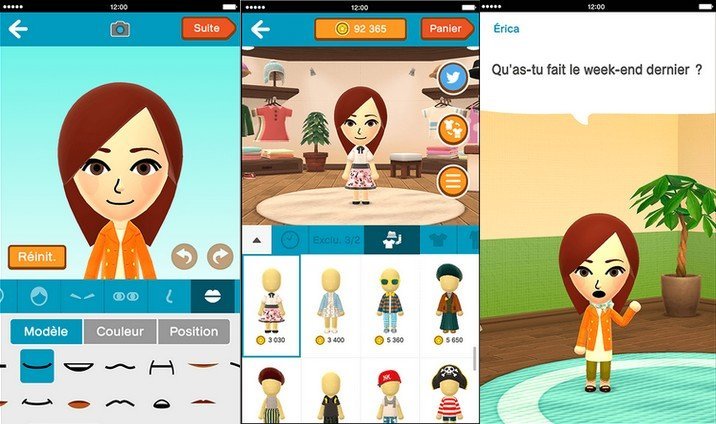 Miitomo, le premier jeu mobile de Nintendo disponible ! - Geek Junior
