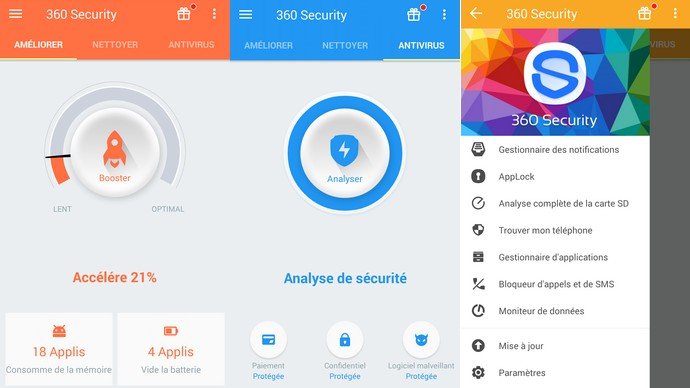 360 Security : l'antivirus pour protéger ton mobile Android et ...