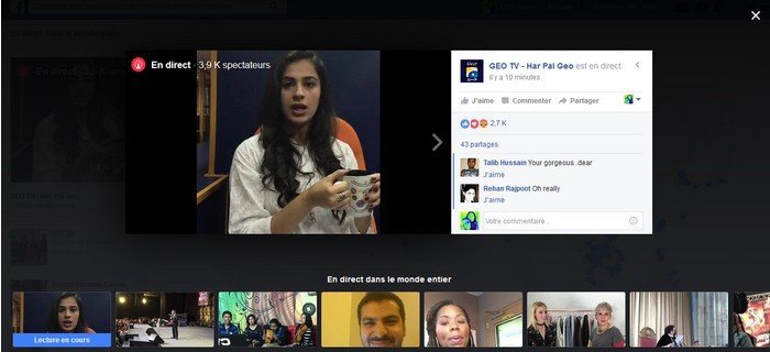 Facebook Live : toutes les vidéos en direct depuis ton navigateur ...