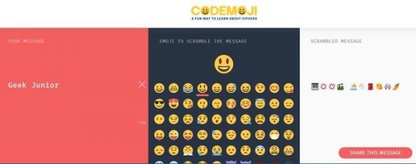 C'est quoi le chiffrement ? L'application Codemoji te le fait découvrir ...