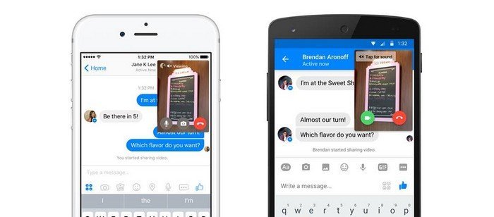 Les vidéos en direct disponibles sur Facebook Messenger - Geek Junior