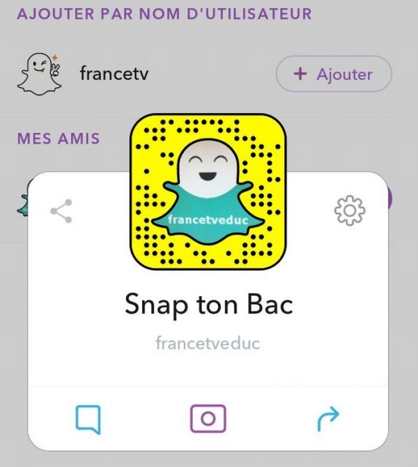Snap ton bac : des stories sur Snapchat pour réviser - Geek Junior