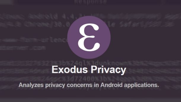 Combien de pisteurs dans les applications que tu utilises ? Exodus ...