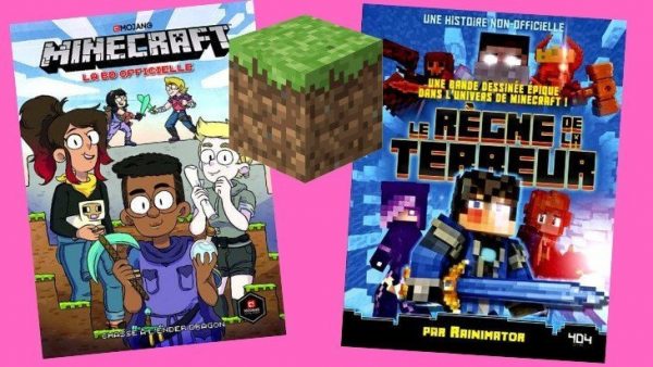 La lecture du jour #9 : deux BD Minecraft pour les fans - Geek Junior