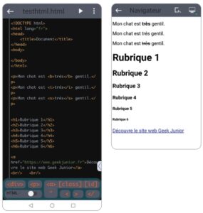 Apprendre à coder : ma première page web en HTML - Geek Junior