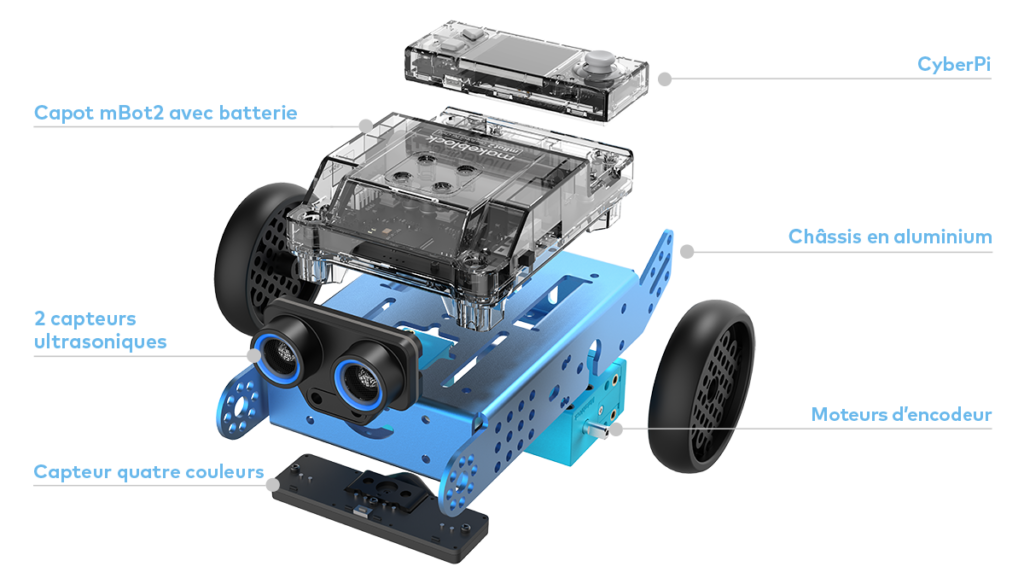 mBot2, le nouveau robot programmable de Makeblock - Geek Junior