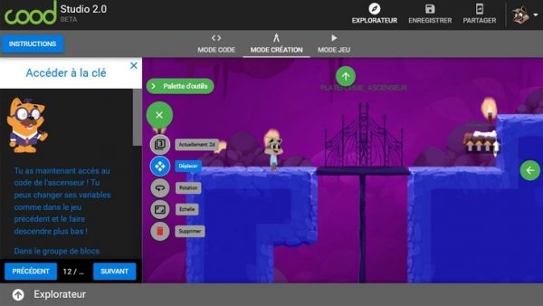 Permis de Coder, le jeu vidéo pour apprendre à coder directement depuis le site Geek Junior ...