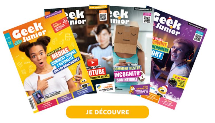 Le nouveau numéro de ton magazine Geek Junior est disponible ! - Geek Junior