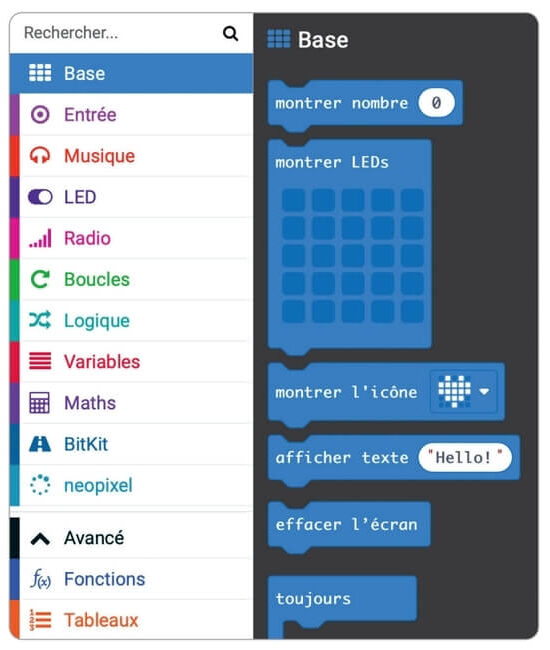Tuto 01 : Je découvre l’interface de programmation et je charge un ...
