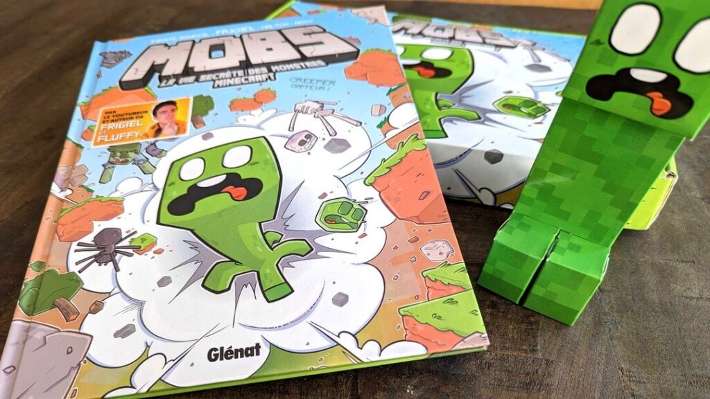Sortie BD : MOBS, La vie secrète des monstres Minecraft (T1) - Geek ...