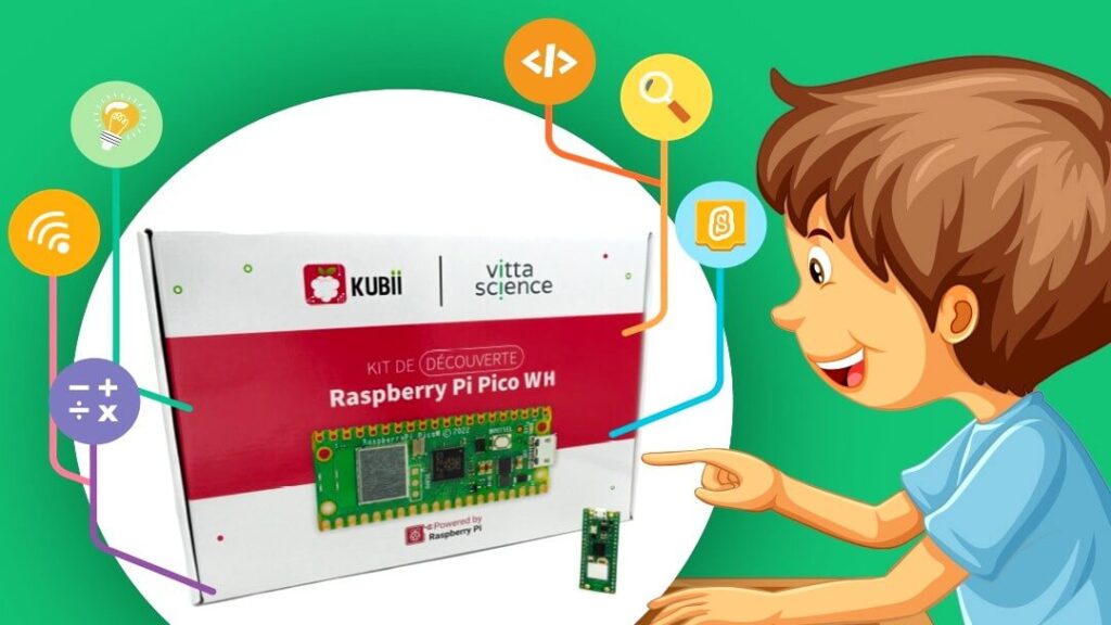 Un kit Raspberry Pi Pico WH pour les débutants - Geek Junior