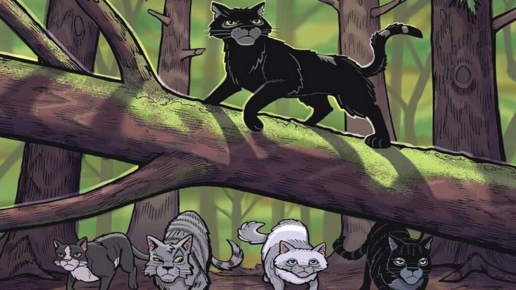 Sortie BD : La Guerre des Clans illustré, l'exil de Lune Noire - Geek ...