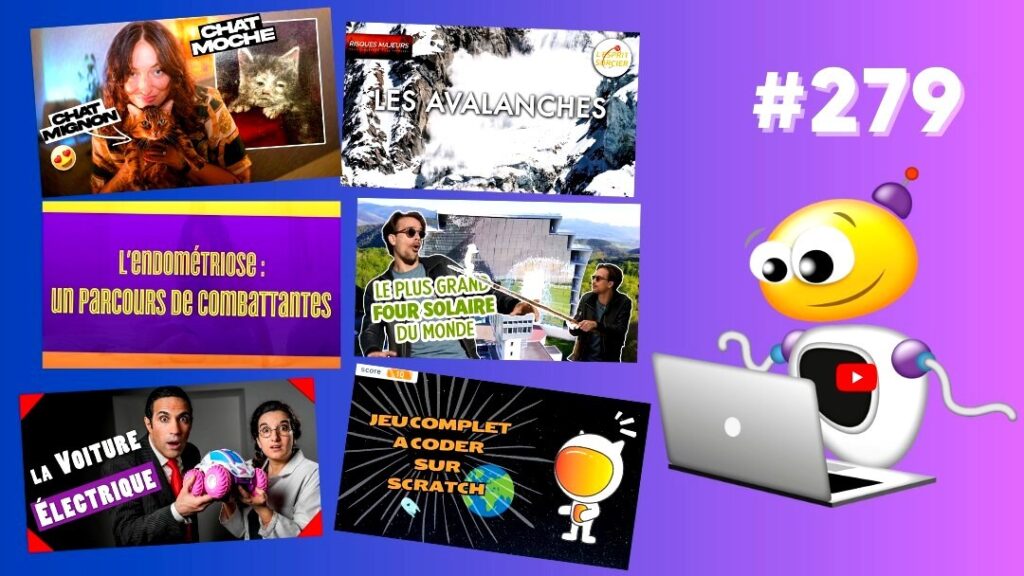 Apprendre avec YouTube #279 avec L'esprit Sorcier, Professeur Scratch, TropMytho... - Geek Junior