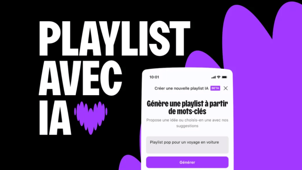 Deezer développe "Playlist avec IA" pour des playlists parfaites ...